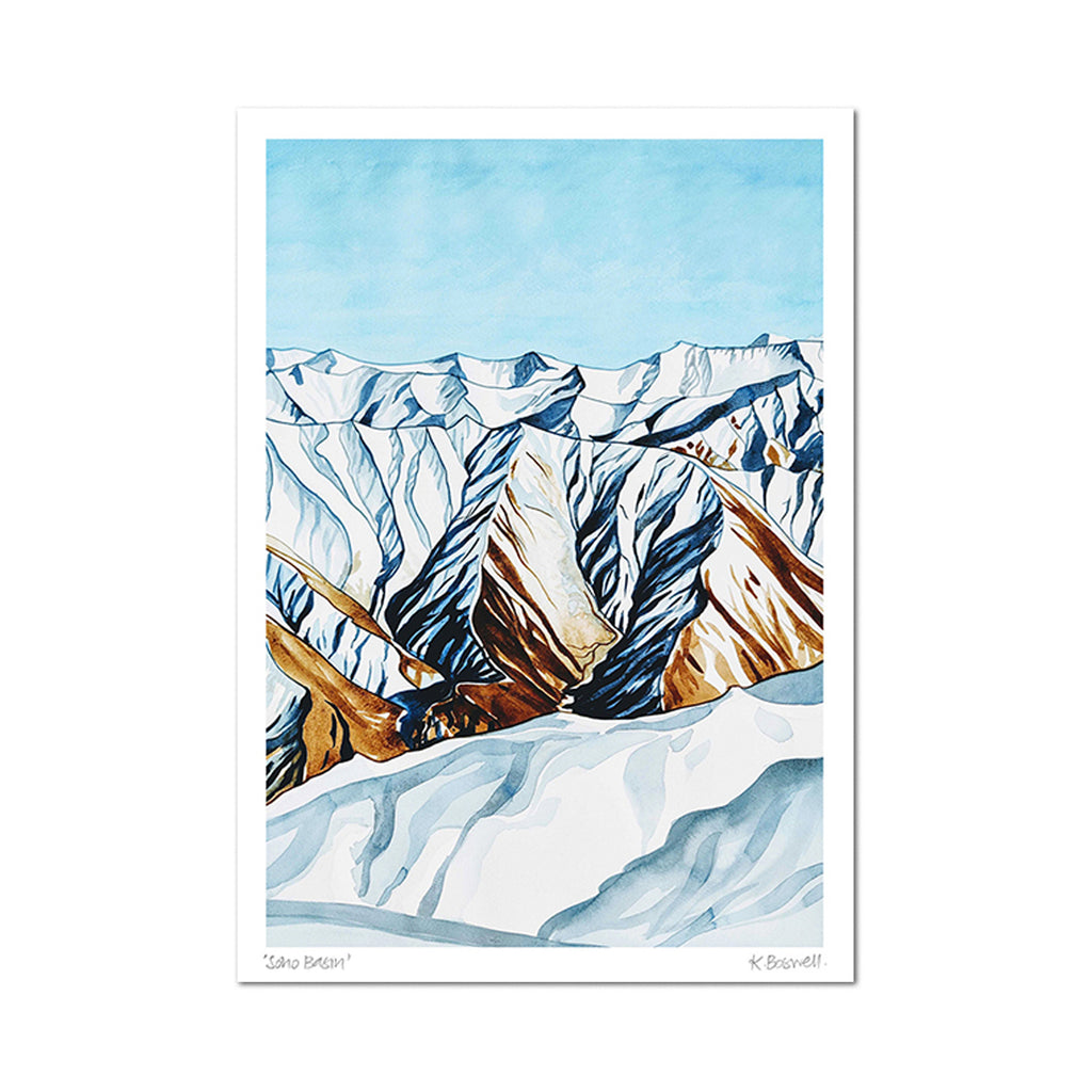 Soho Basin Art Print – The Old Schoolhouse NZ