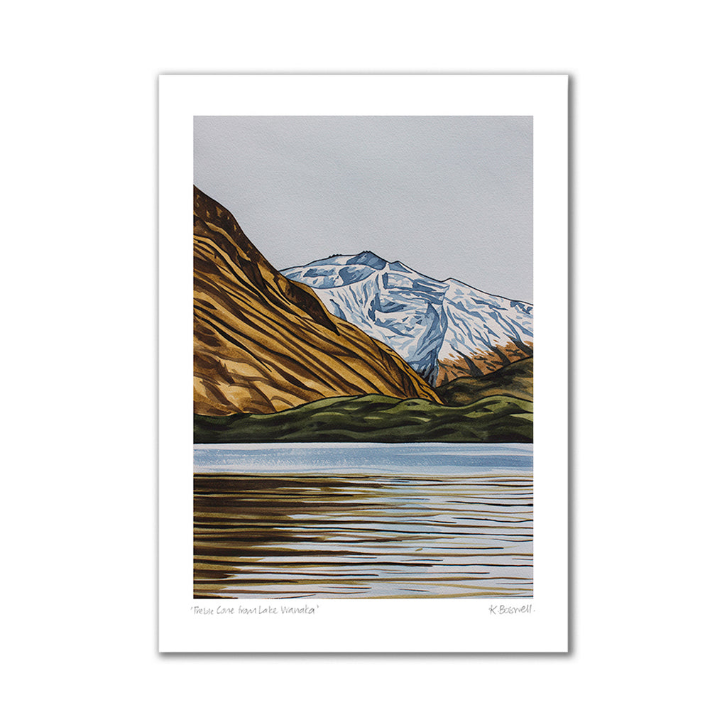 Treble Cone Art Print – The Old Schoolhouse NZ